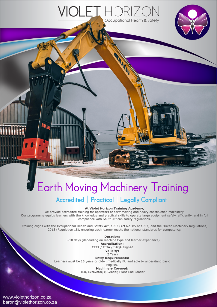 Earth Moving Machinery Training - Violet Horizon