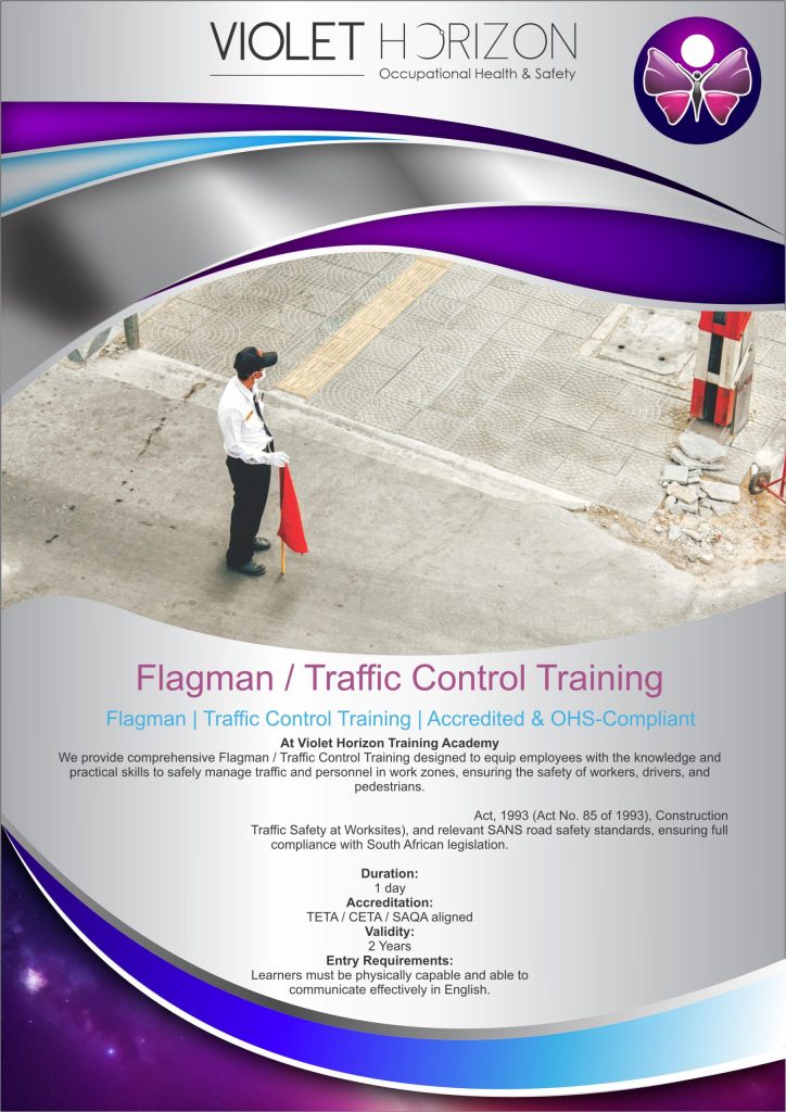 Flagman / Traffic Control Training - Violet Horizon