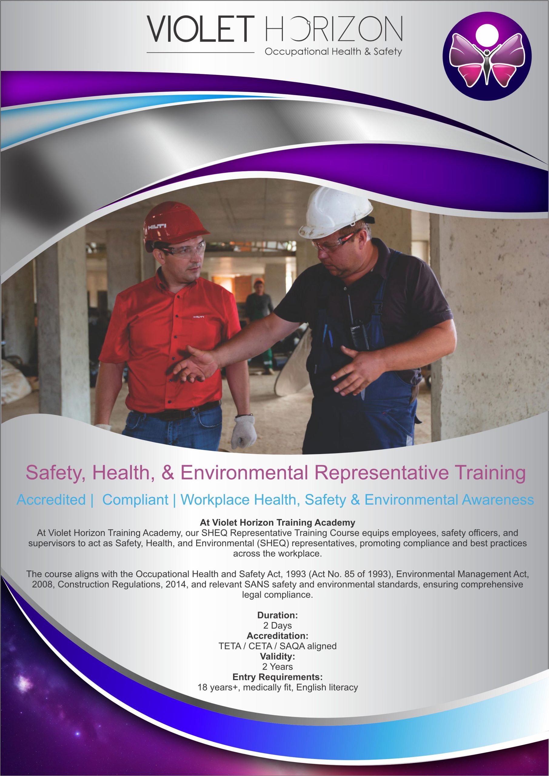 Safety, Health, and Environmental (SHEQ) Representative Training ...