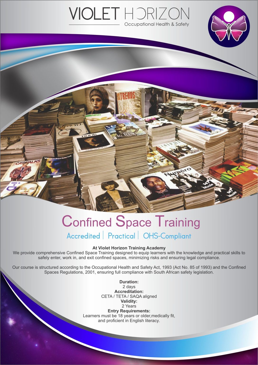 Confined Space Training - Violet Horizon