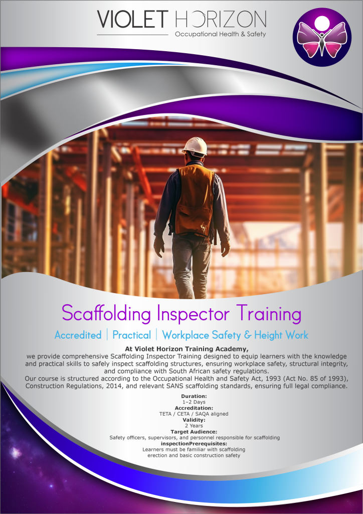 Scaffolding Inspector Training - Violet Horizon