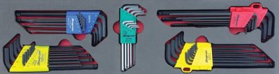 MOD.755SH45S 52pc Metric & Imperial Ball Hex & Torx Allen Key Sets ...