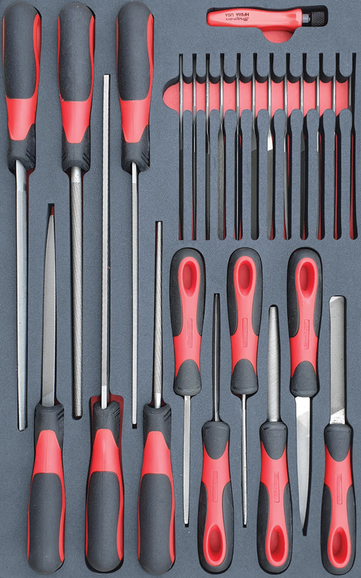 MOD.339SH42D - Combination Files Set (incl Miniature Swiss Files); 25Pc ...