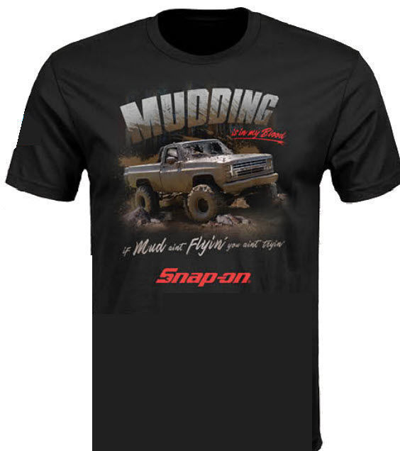 CSN04-7502-3XL - Mudding in My Blood T-Shirt - Black - Violet Horizon